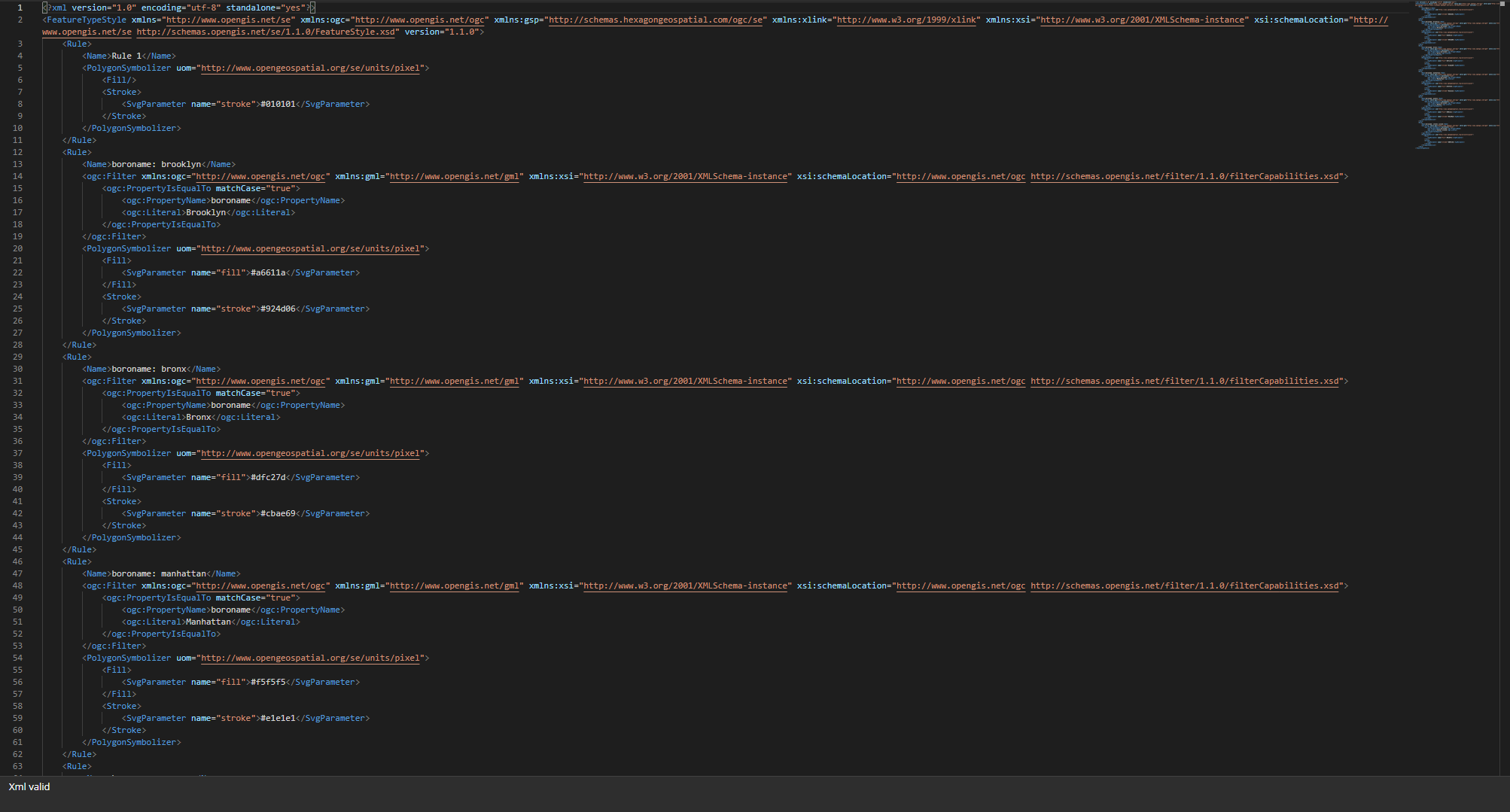 Using the XML Viewer